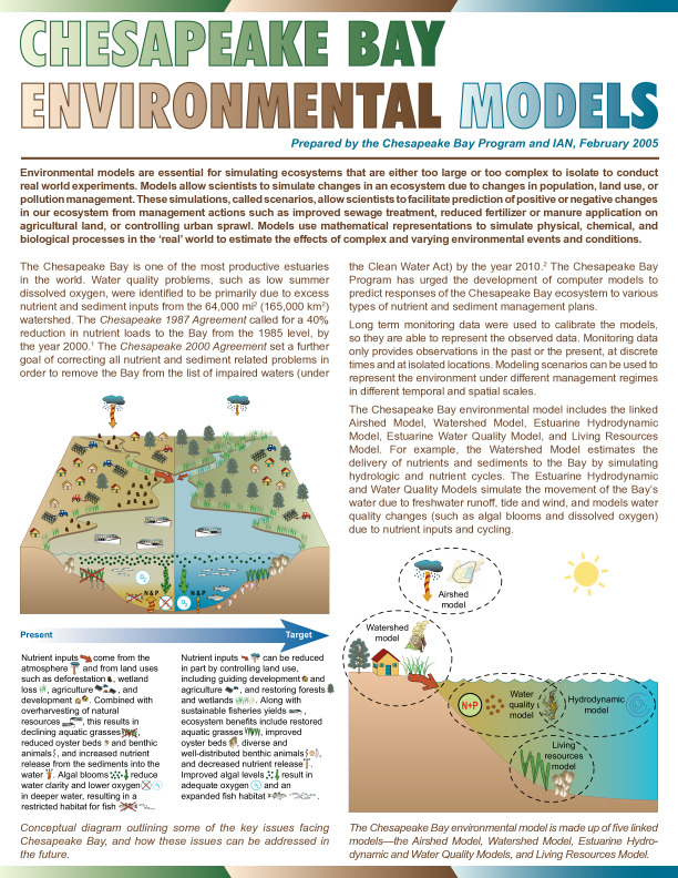 Chesapeake Bay Environmental Models | Publications | Integration and ...