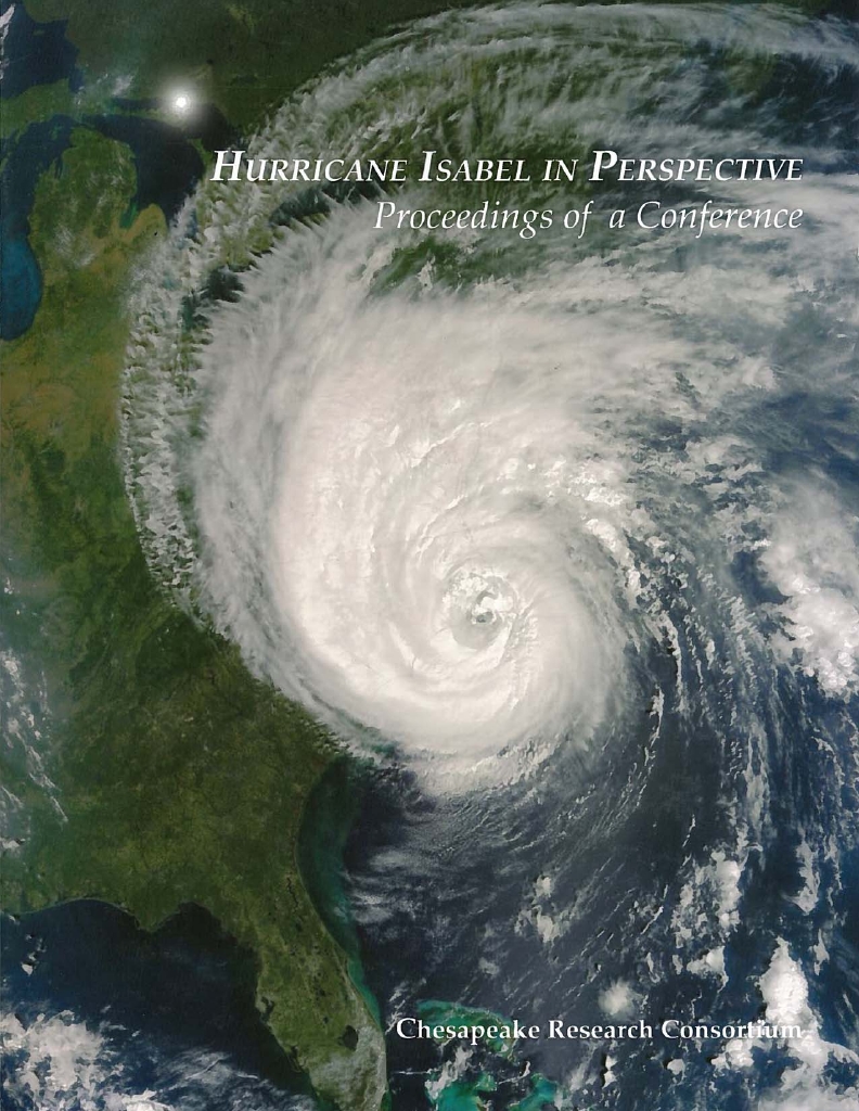 Hurricane Isabel in Perspective: Proceedings of a Conference ...