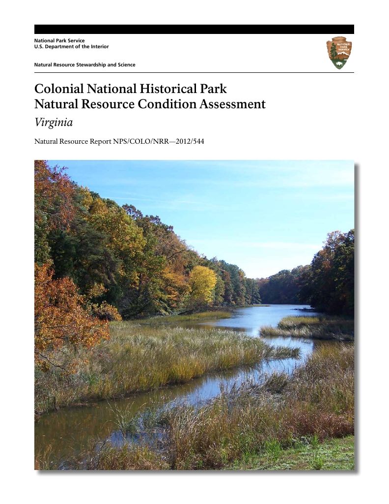 Colonial National Historical Park natural resource condition assessment ...