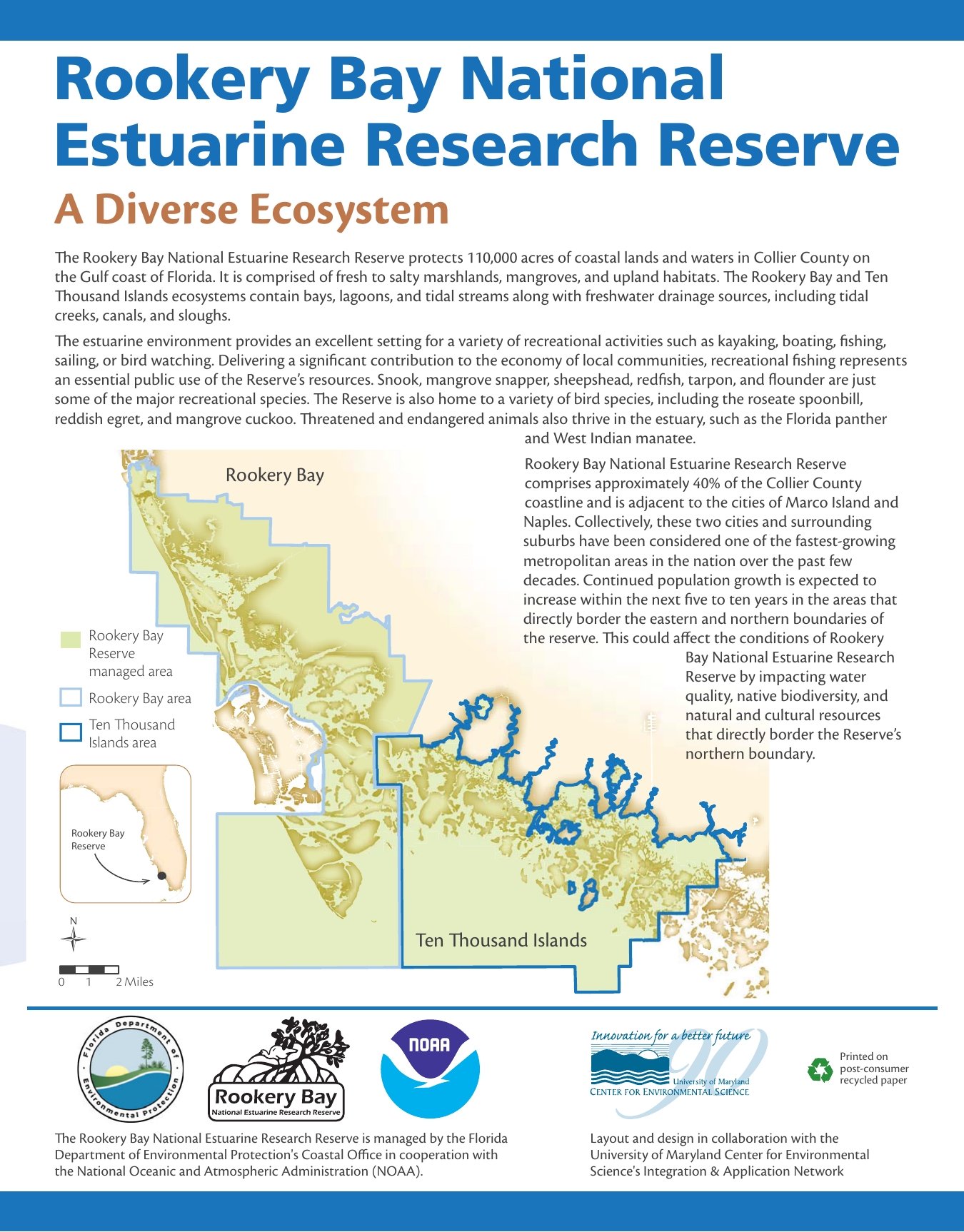 Rookery Bay National Estuarine Research Reserve Newsletter ...