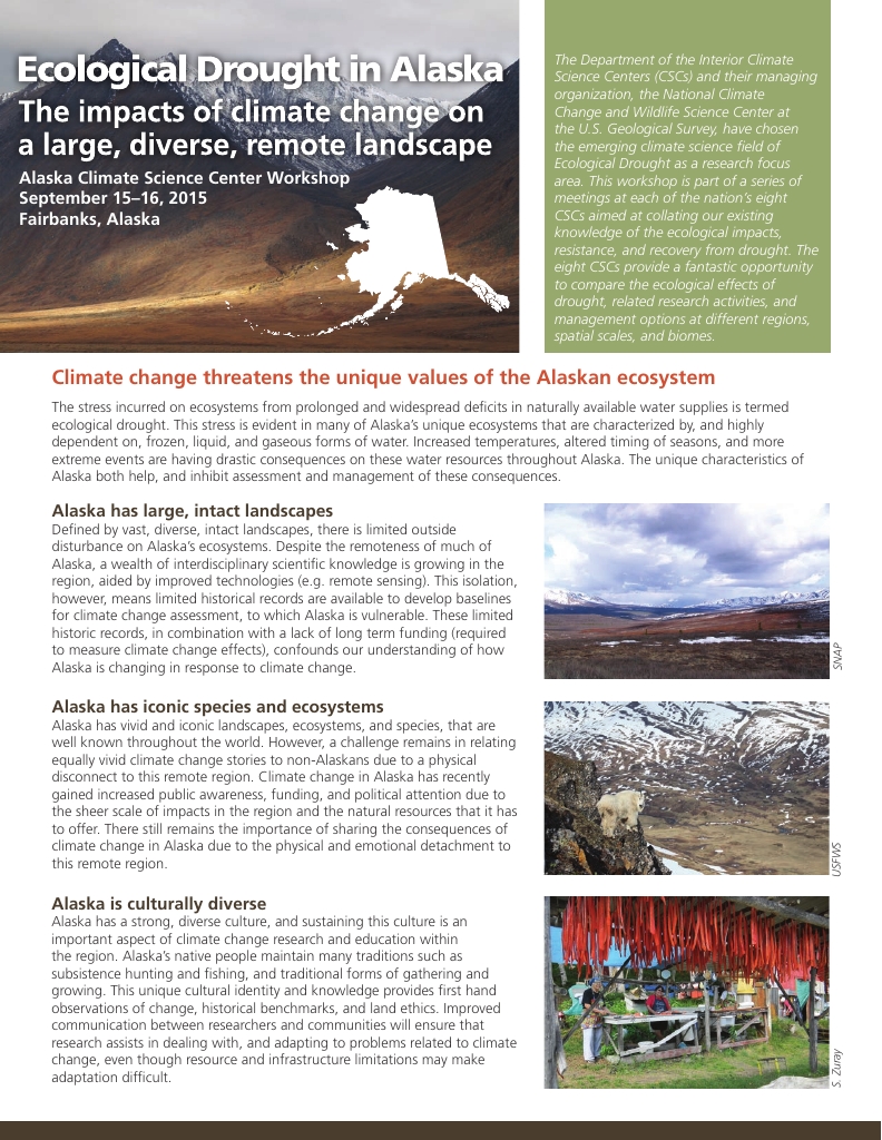 Ecological Drought in Alaska | Publications | Integration and ...
