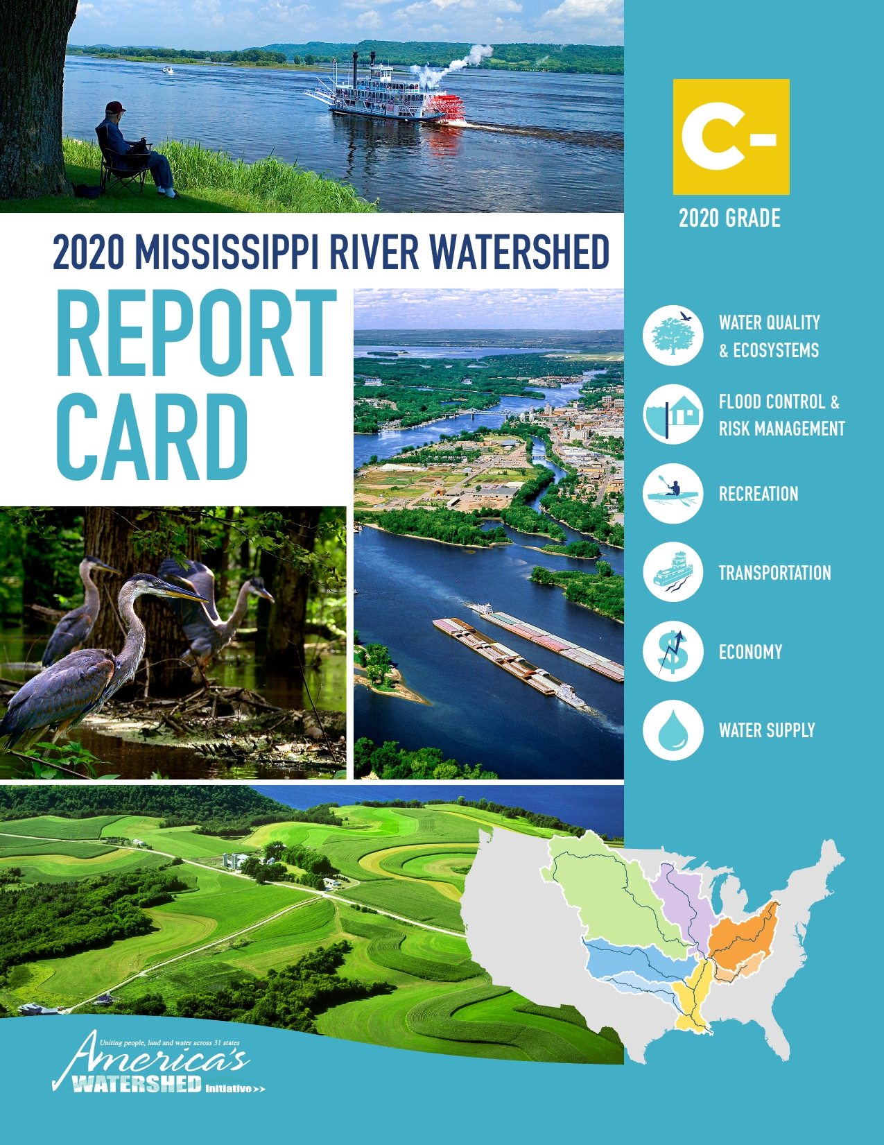 2020 Mississippi River Watershed Report Card | Publications ...