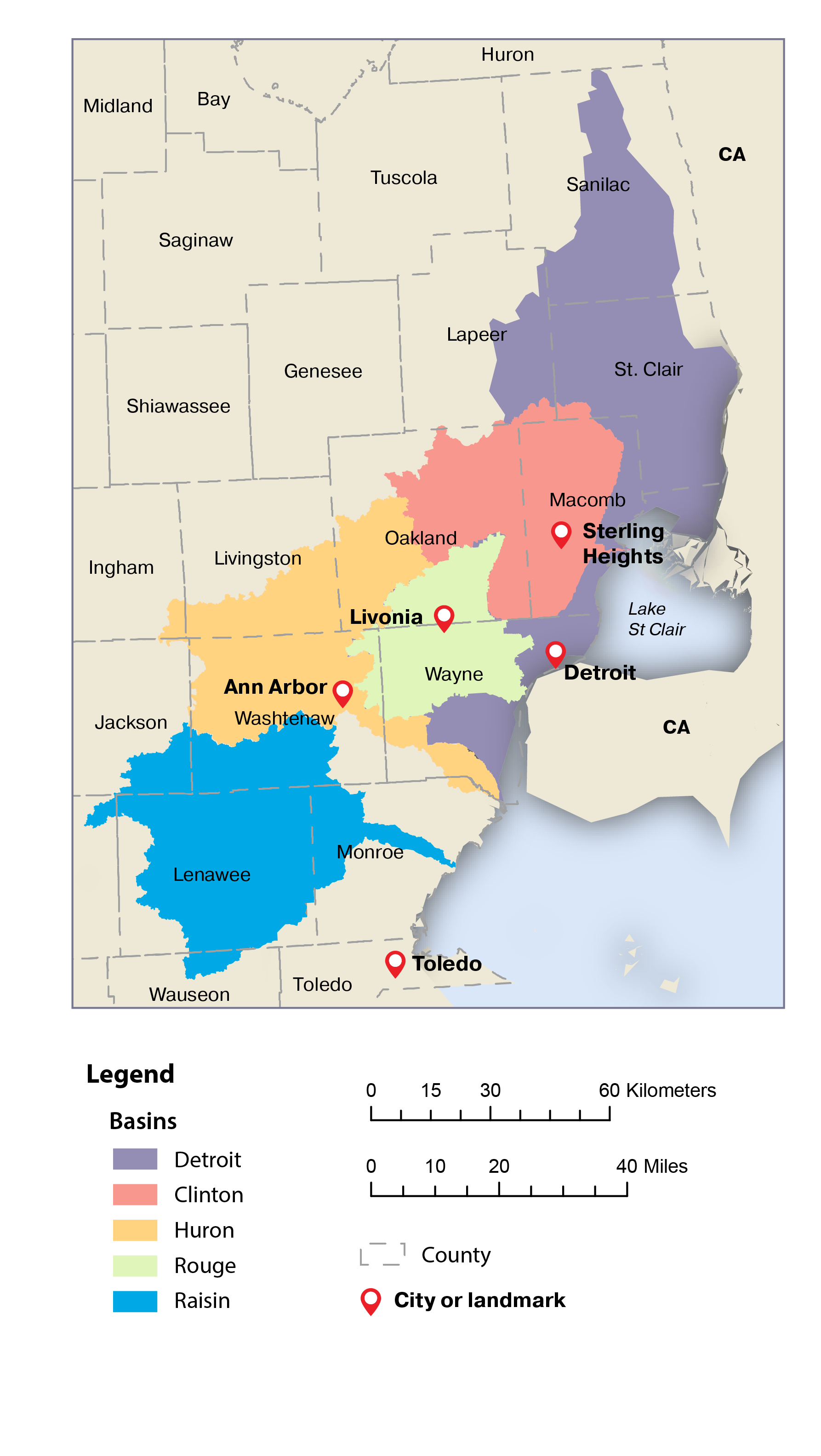 The Start of Socio-Environmental Report Cards for Southeast Michigan ...