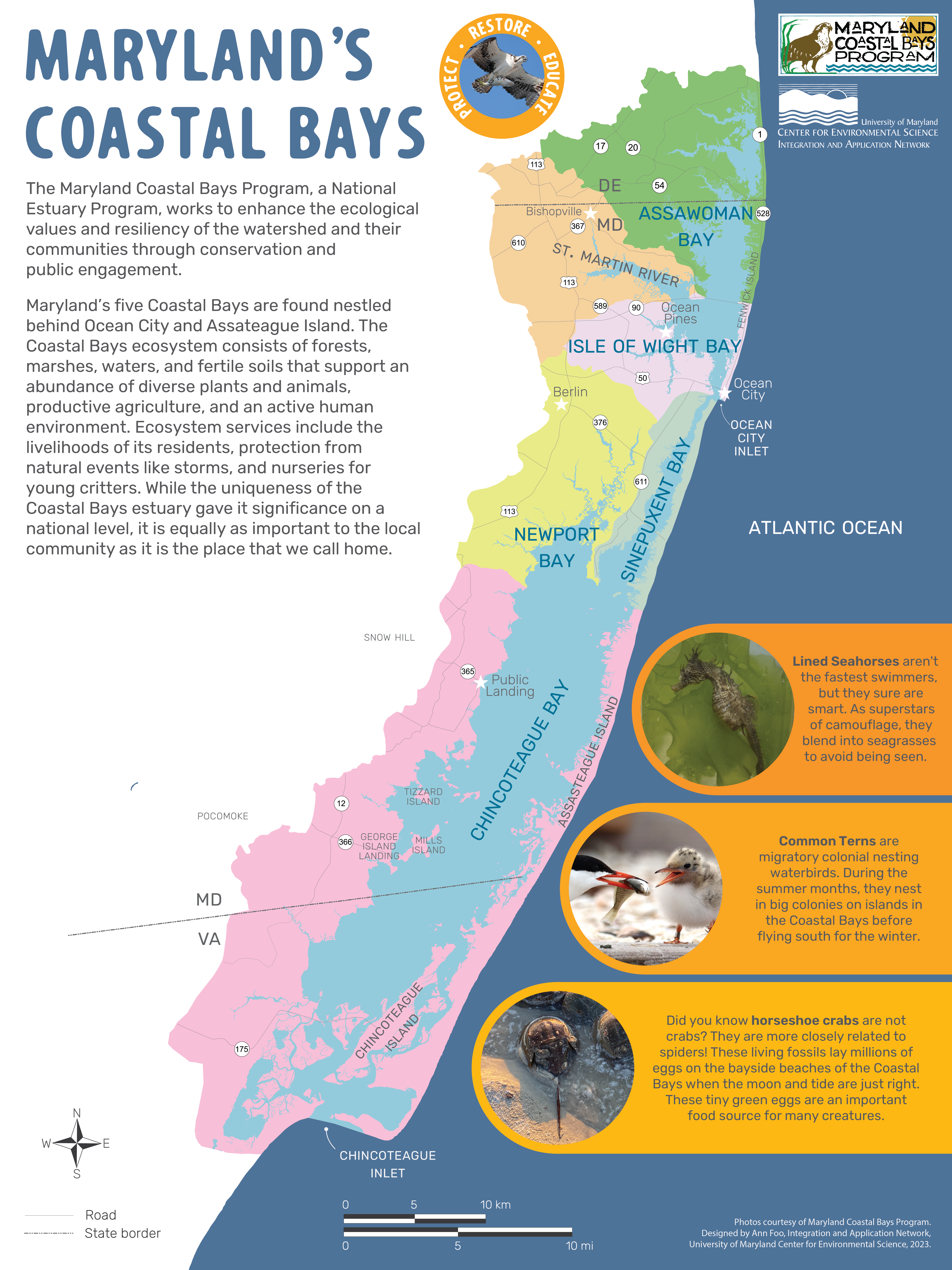 Coastal Bays Classroom Map | Publications | Integration and Application ...