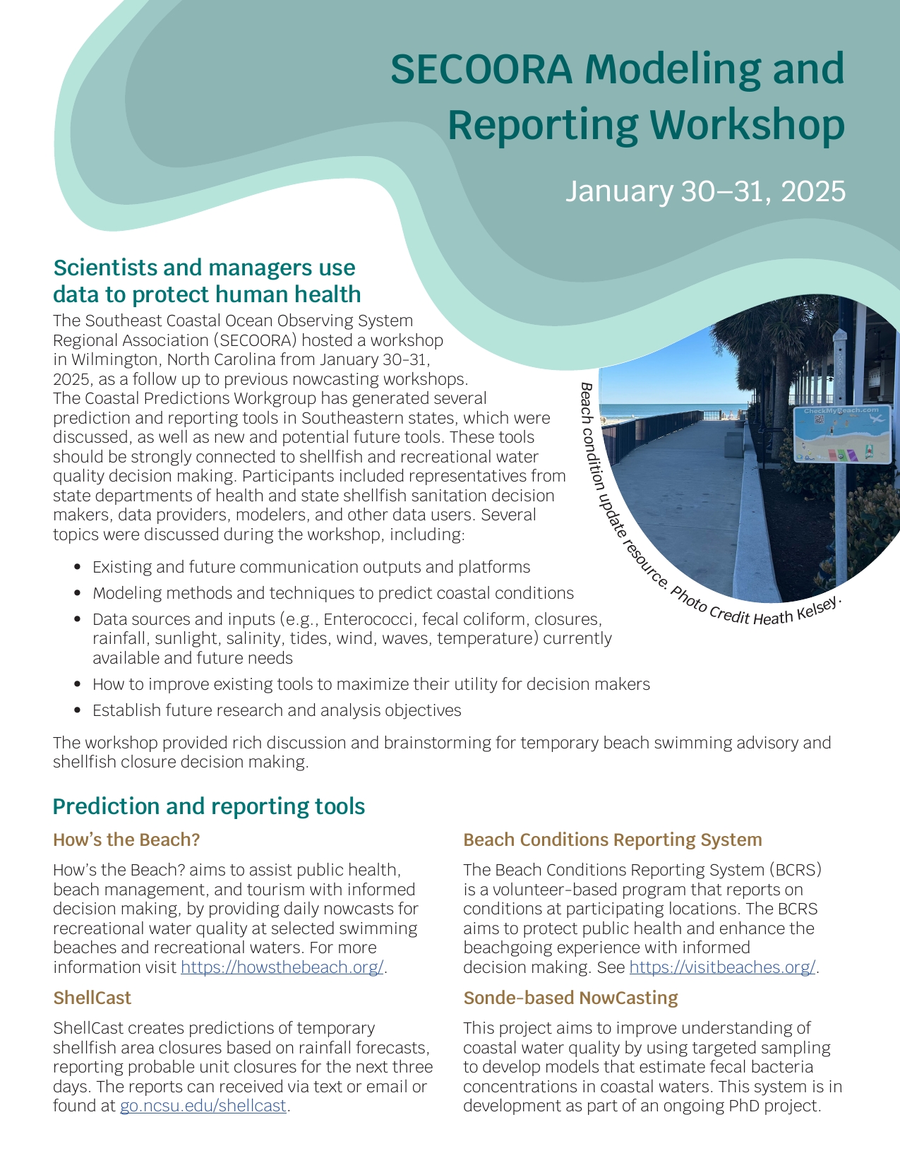 SECOORA Modeling and Reporting Workshop | Publications | Integration ...